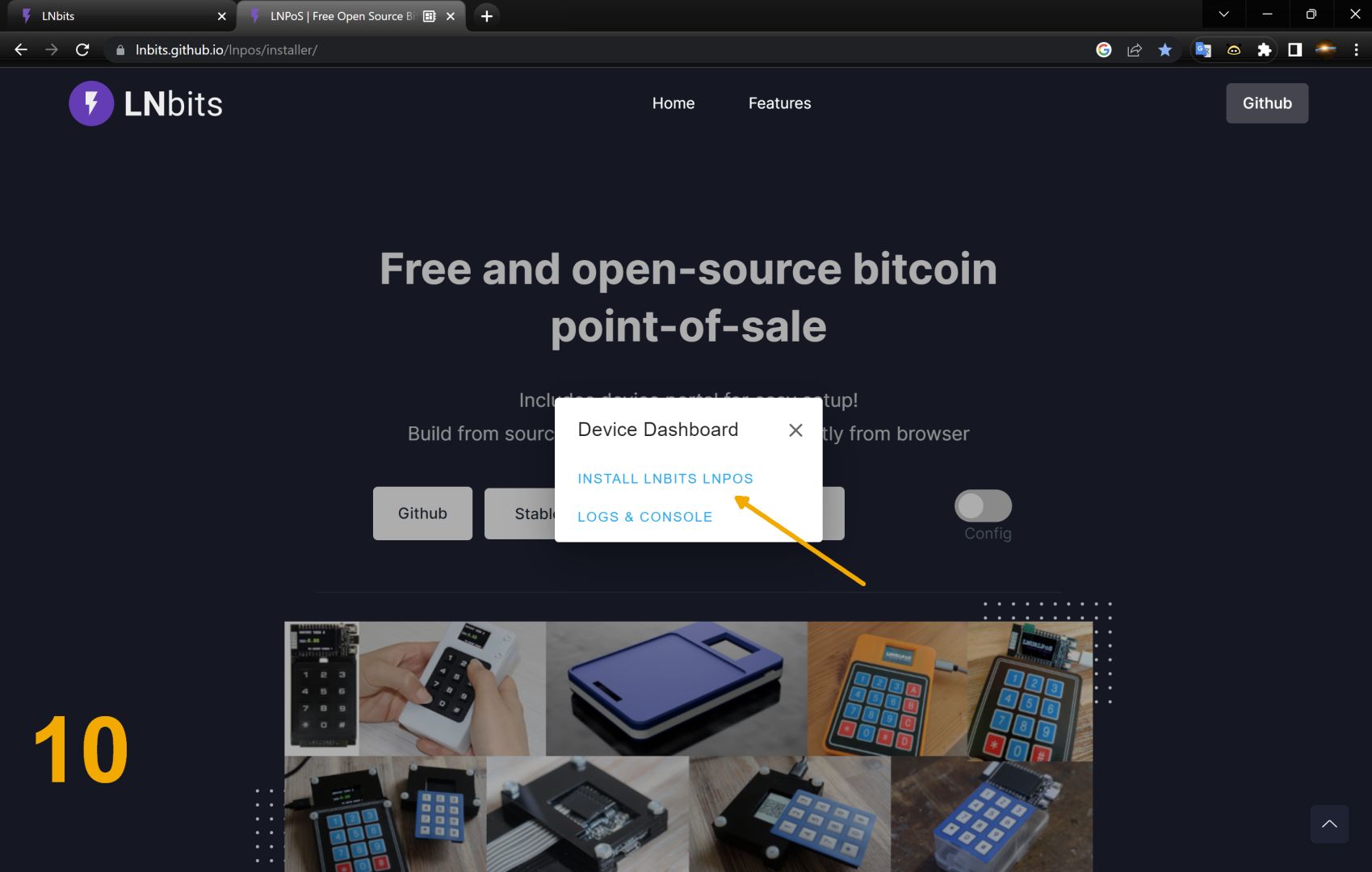 LNPoS - Ereignishorizont